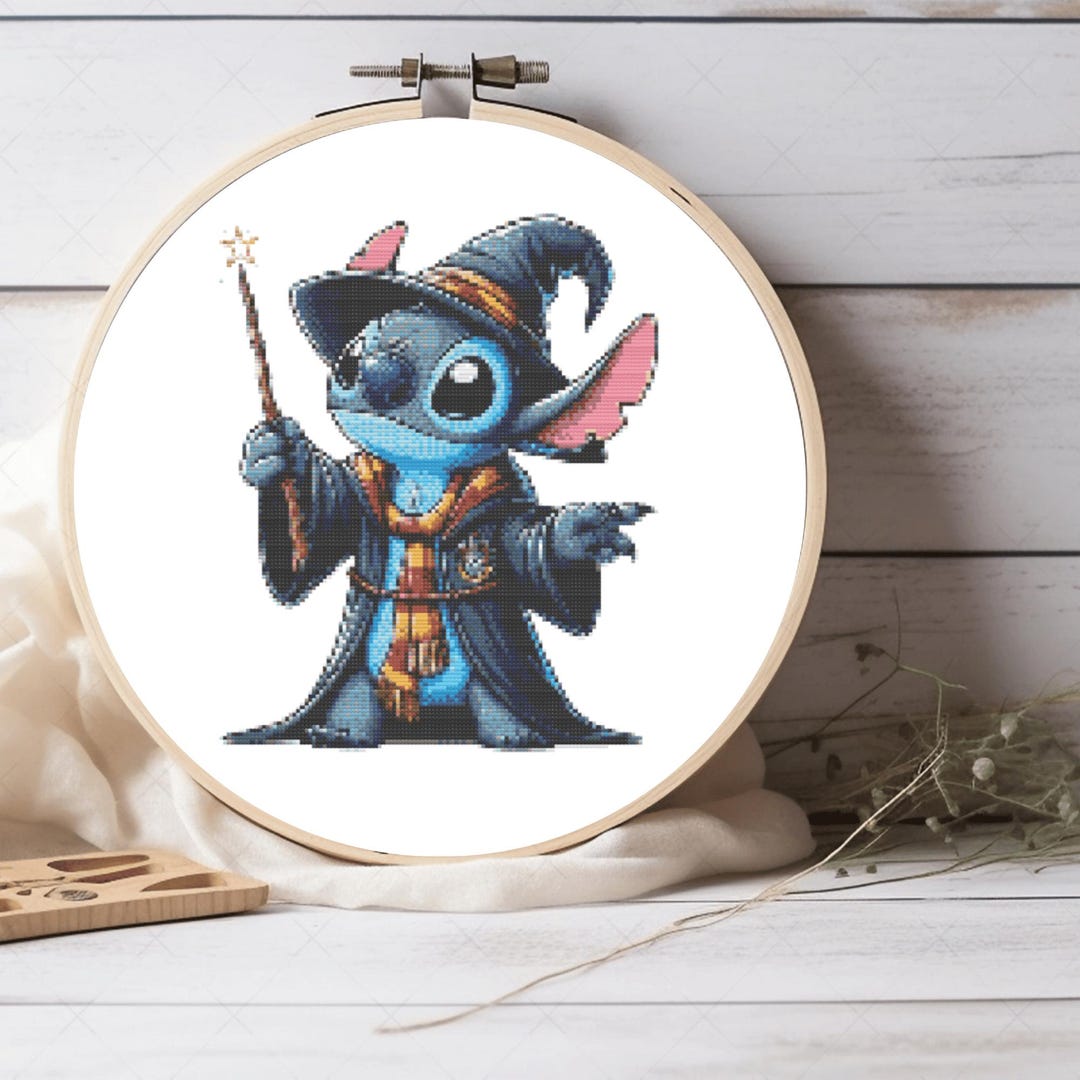 Young Wizard Stitch Cross Stitch Pattern – Easy to Follow – Magical PDF ...