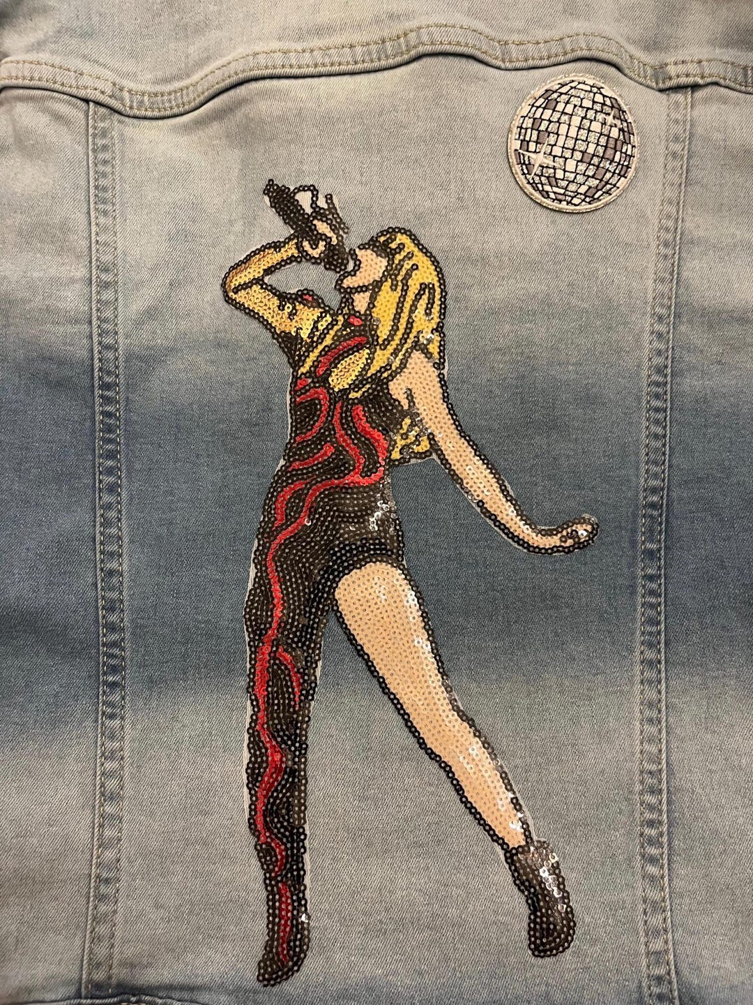 Eras Tour Reputation Denim Jacket. - Etsy