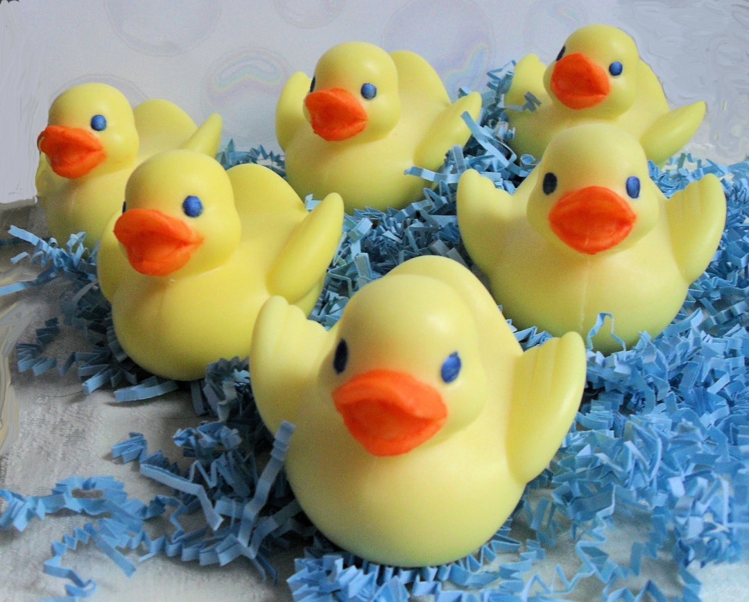 Handcrafted Soap Rubber Duckie Soap - Etsy