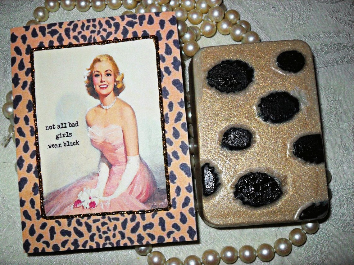 Cheetah Soap Aloe & Oatmeal Soap - Etsy