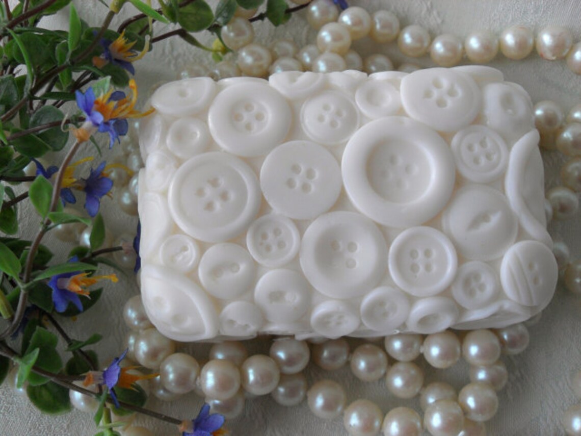 Button Soap Handcrafted Soap - Etsy