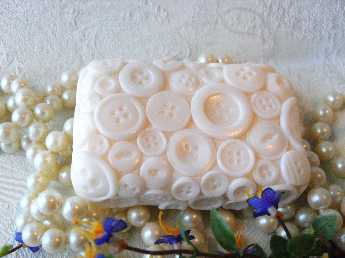 Button Soap Handcrafted Soap - Etsy