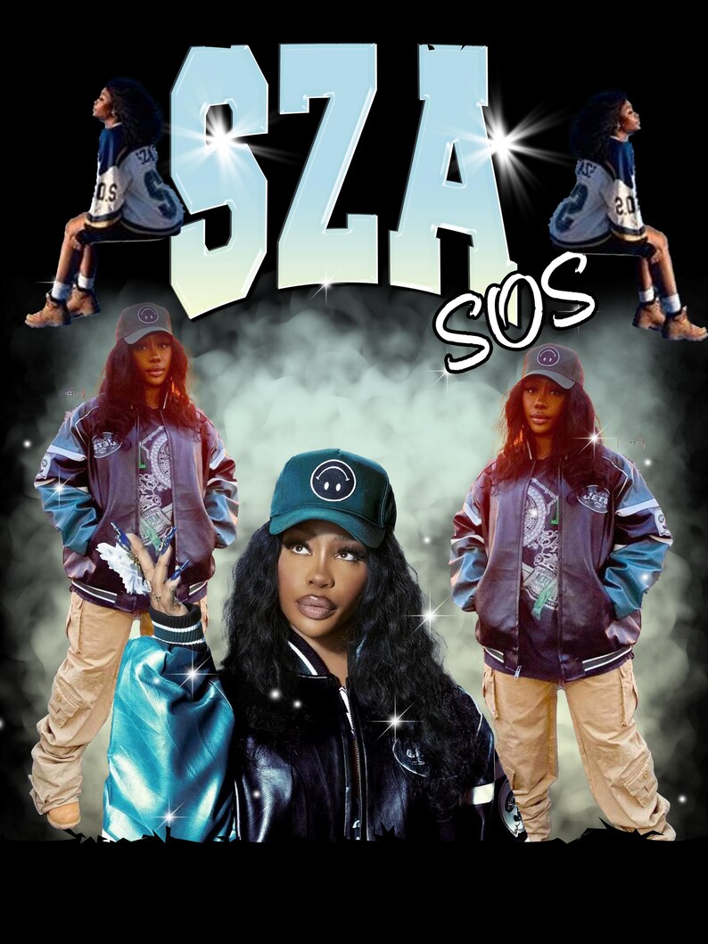 SZA Tshirt PNG Instant Download - Etsy