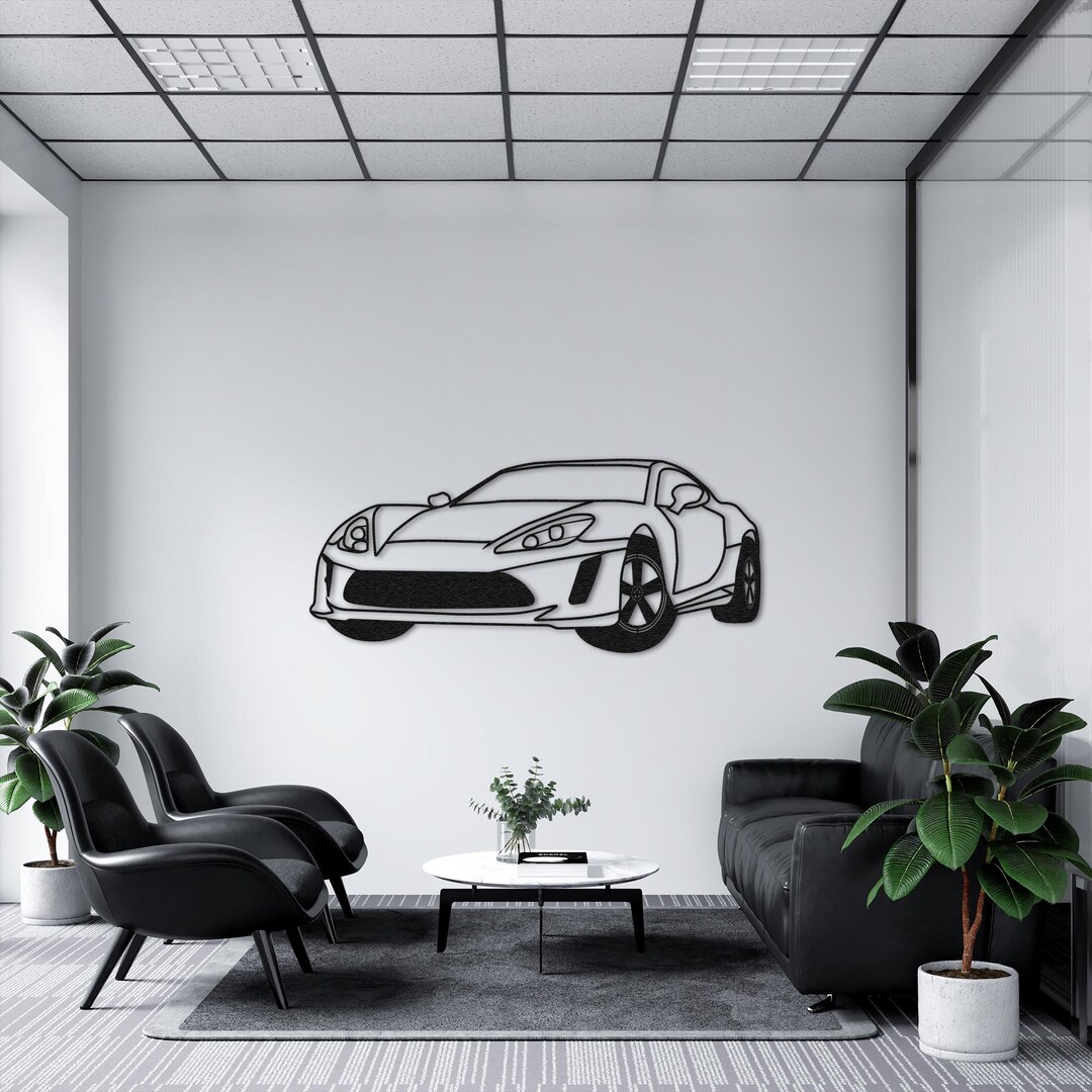 Custom Car Metal Wall Decor,your Own Car Sign,custom Car Shadow Design ...