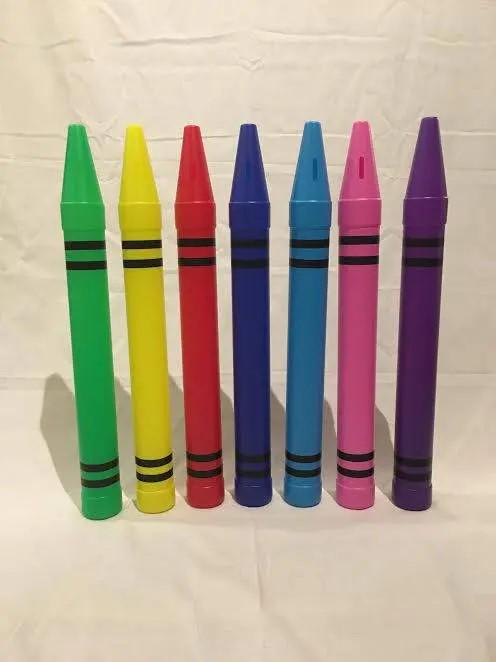 Personalized Crayon Piggy Bank - Etsy