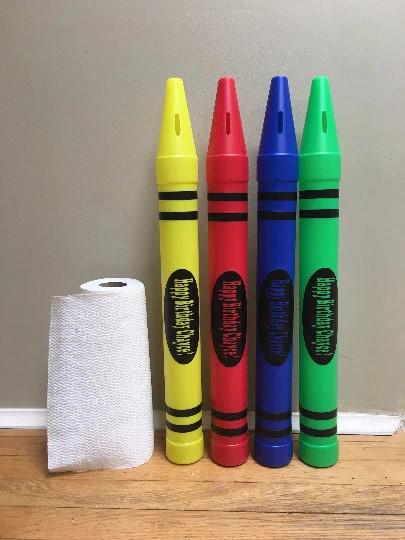 Personalized Crayon Piggy Bank - Etsy