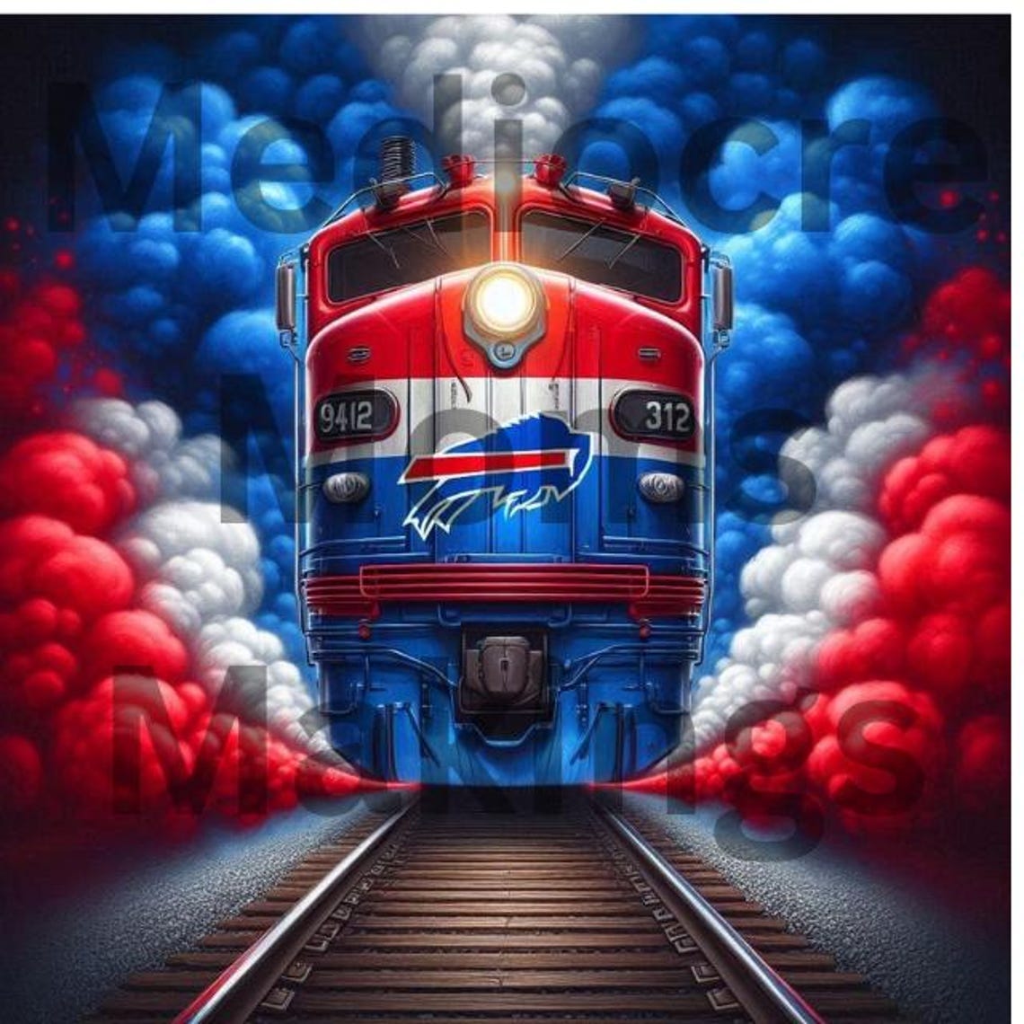 Buffalo Bills Train Tumbler mafia - Etsy