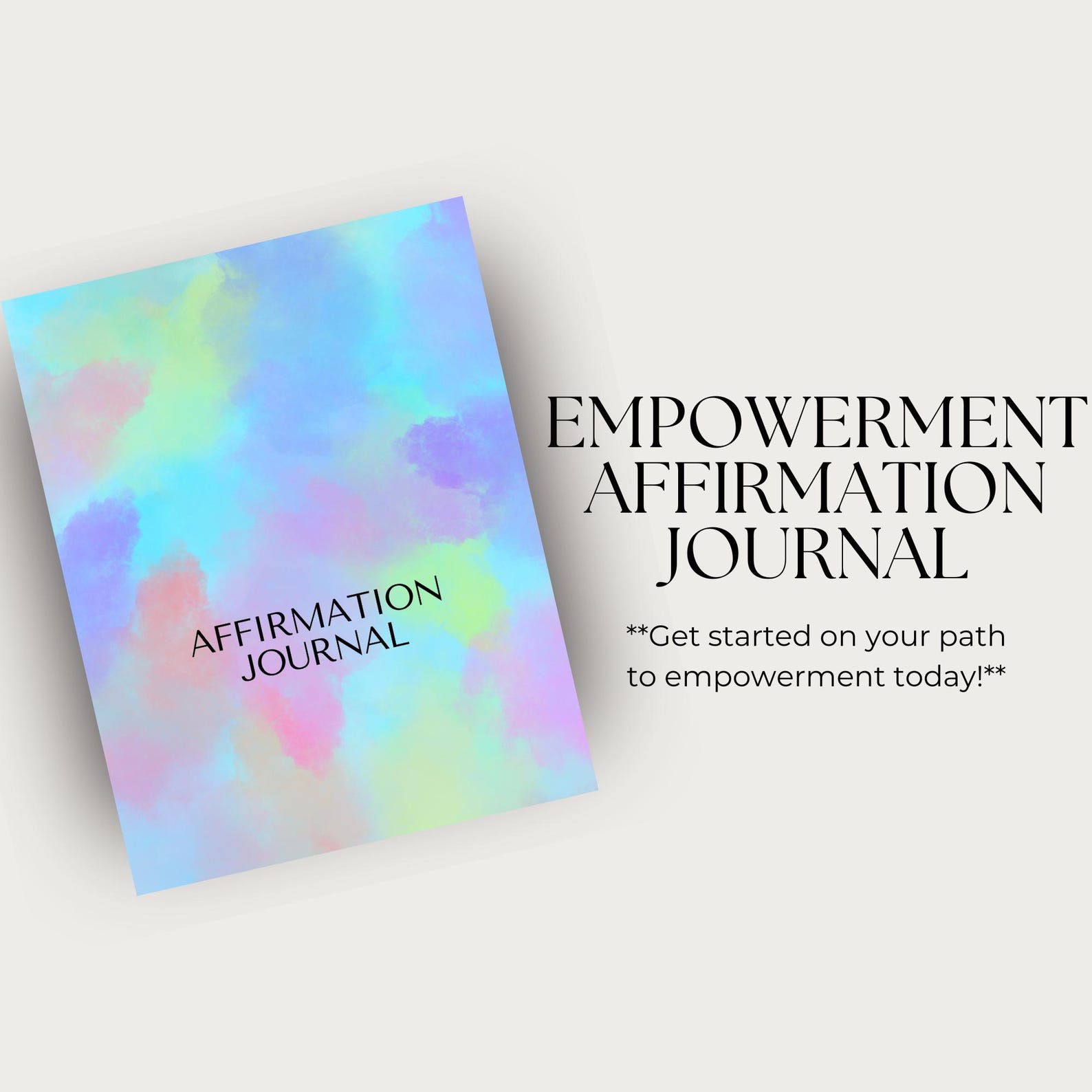 Daily, Empowerment Affirmation Journal Designed to Inspire Self ...