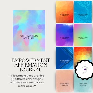 Daily, Empowerment Affirmation Journal Designed to Inspire Self ...