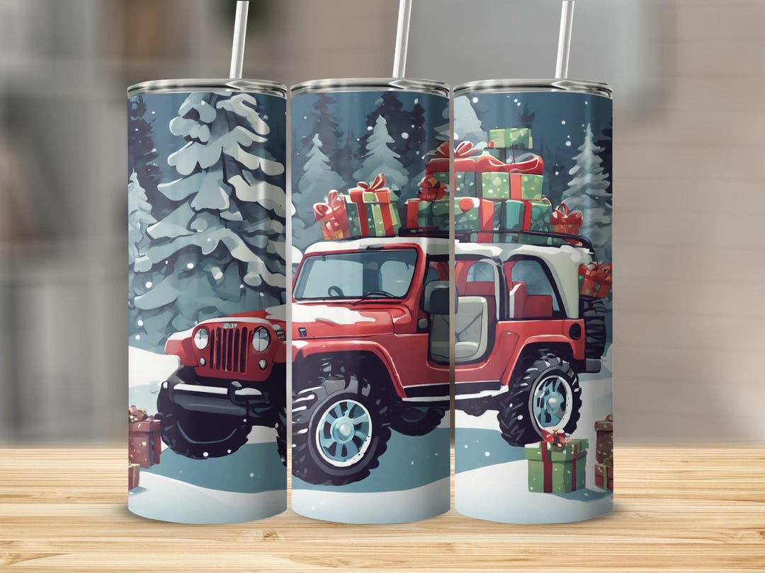 Jeep New Year Gifts Tumbler Wrap Instant Download Sublimation Design ...