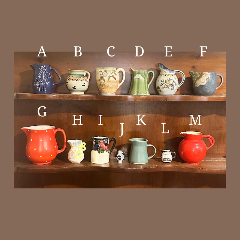 Vintage Pitchers Small - Etsy