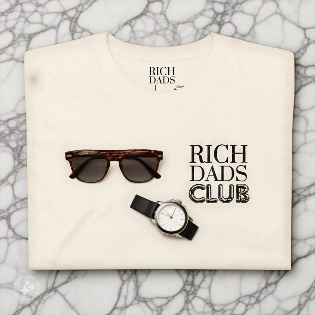 Rich Dads Club Shirt, Cool Dad, Funny Husband Shirt, Gift for Him ...