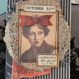 Vintage-style Halloween Card Old Fashioned Halloween Halloween Vintage ...