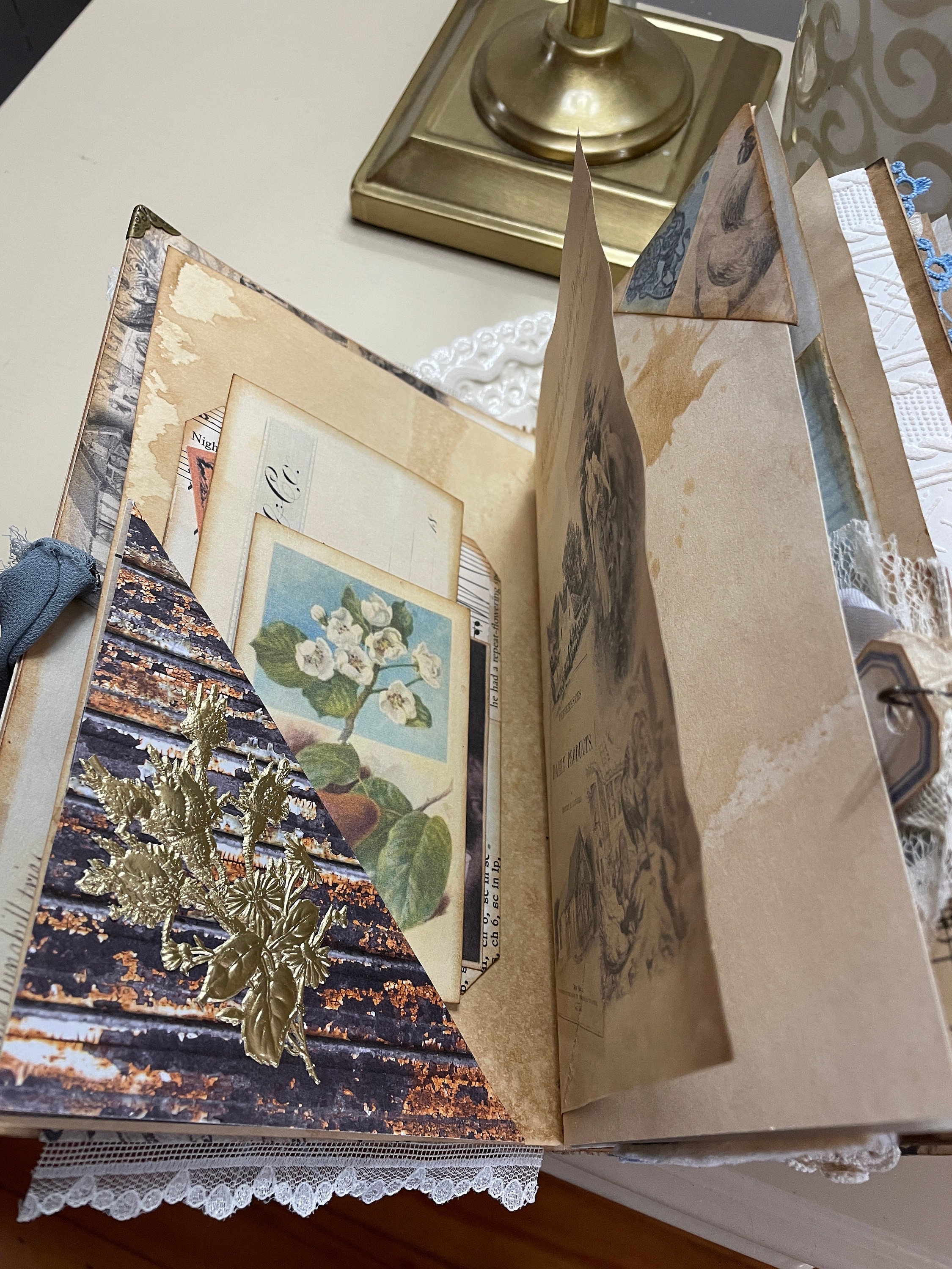 Handmade Junk Journal Victorian Junk Journal Exquisite Junk Journal - Etsy