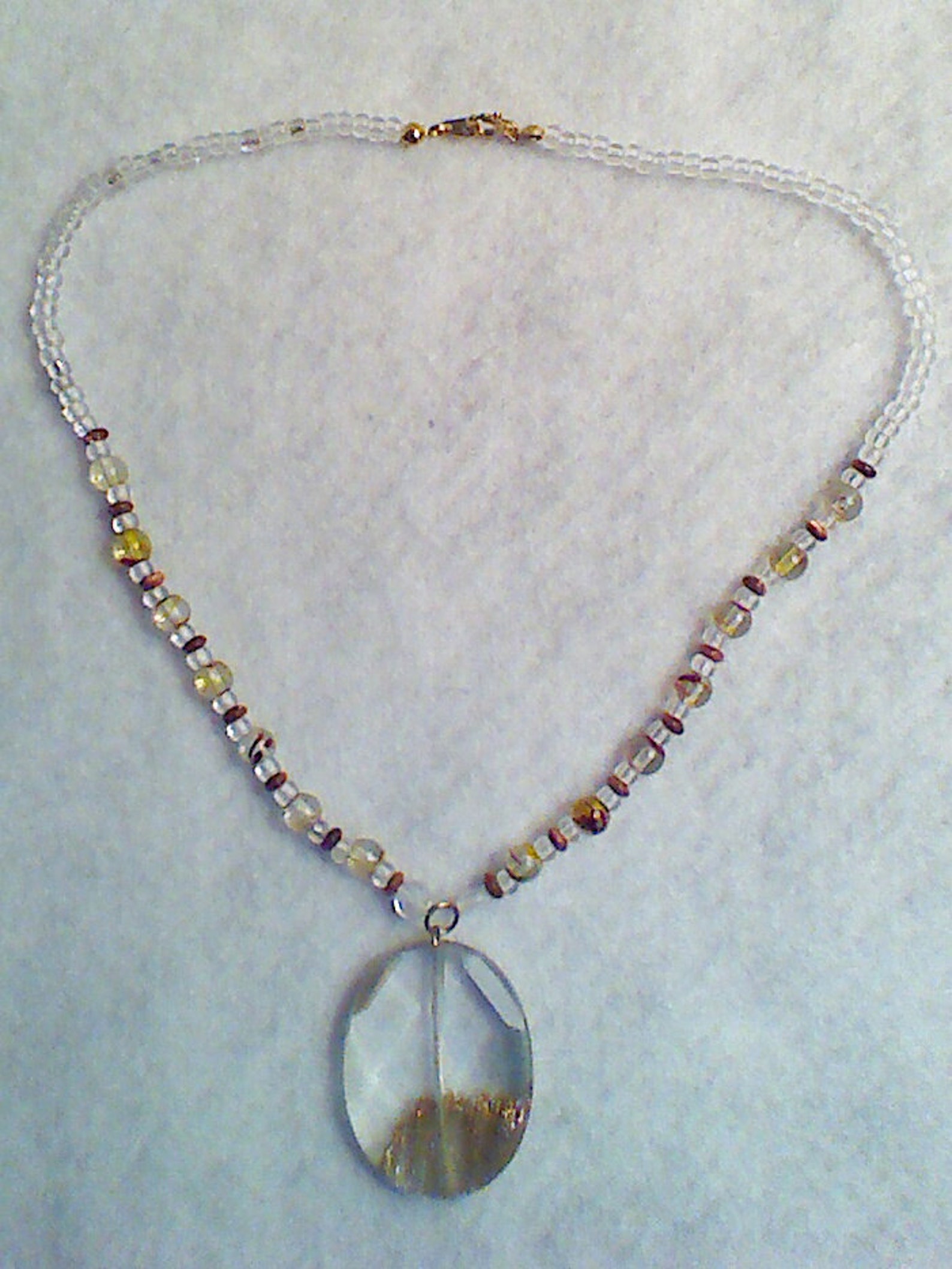 Gold Ice Pendant - Etsy