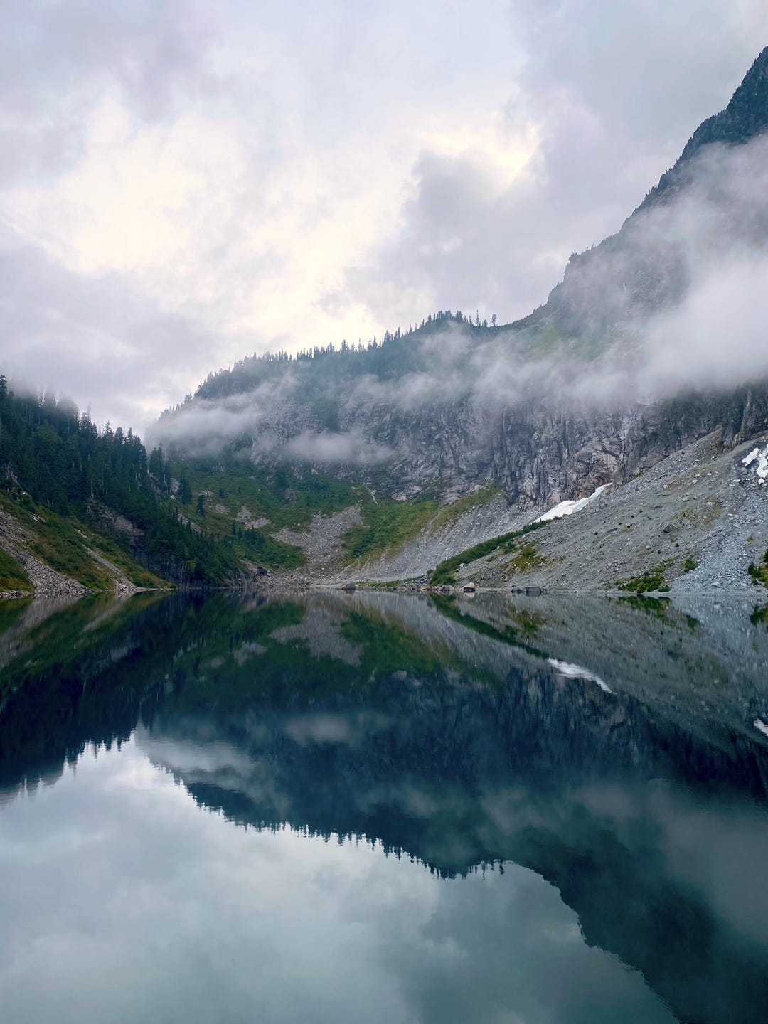 Lake Serene Washington - Nature Photography Print, Mountain Landscape ...