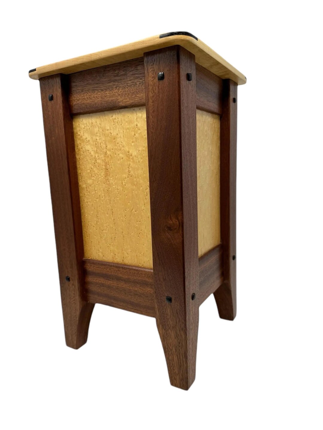 Mahogany Wood Companion Urn, Extra Large Cremation Urn for Two - Etsy
