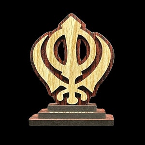 Khanda Dashboard Idol, Sikh Car Decor, Sikh Car Accessories, Sikh Gift ...