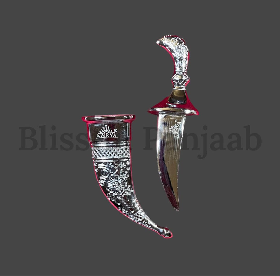 Steel Sikh Kirpan Sri Saab - 5 Inch Kakar Shastar - Etsy