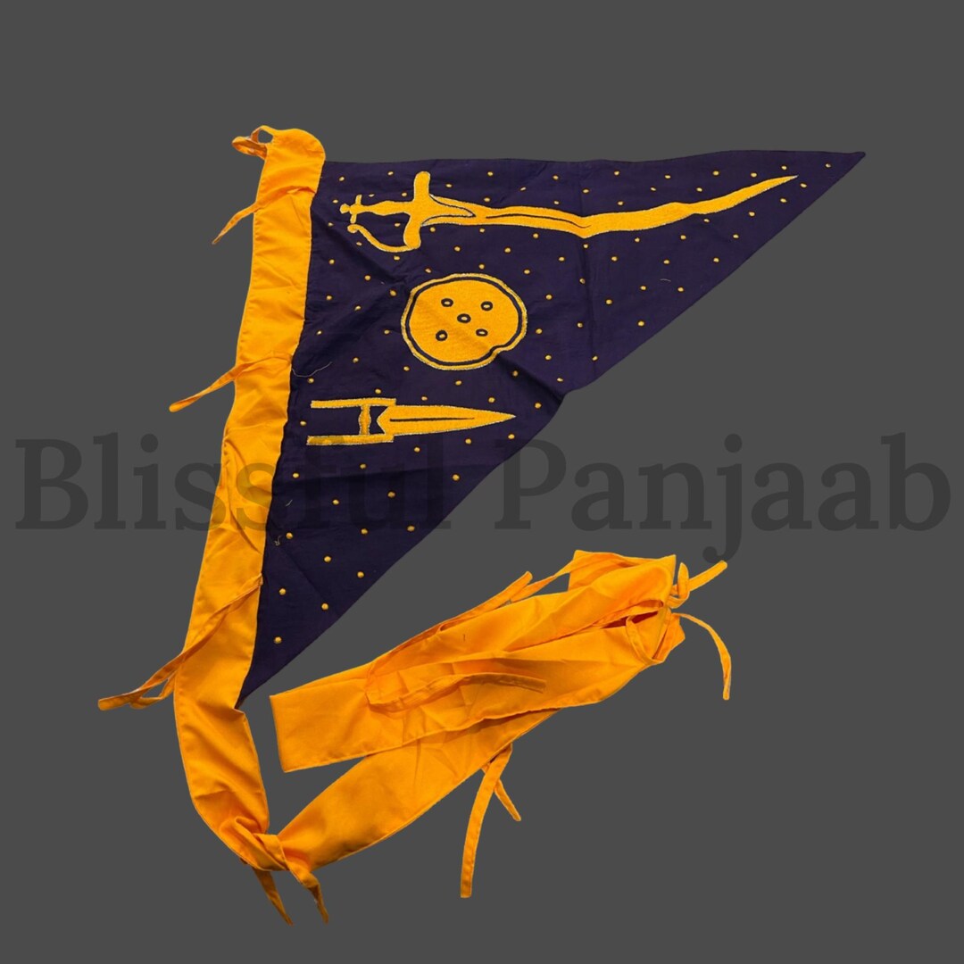 Puratan Nishan Sahib, Sikh Flag, Sikh Raj Flag, Sikh Jhanda, Panjabi ...