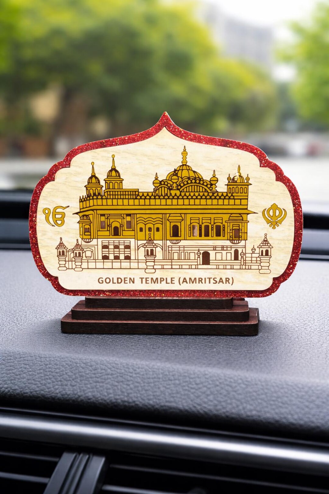Golden Temple Car Dashboard Idol, Sikh Car Decor, Harmandir Sahib ...