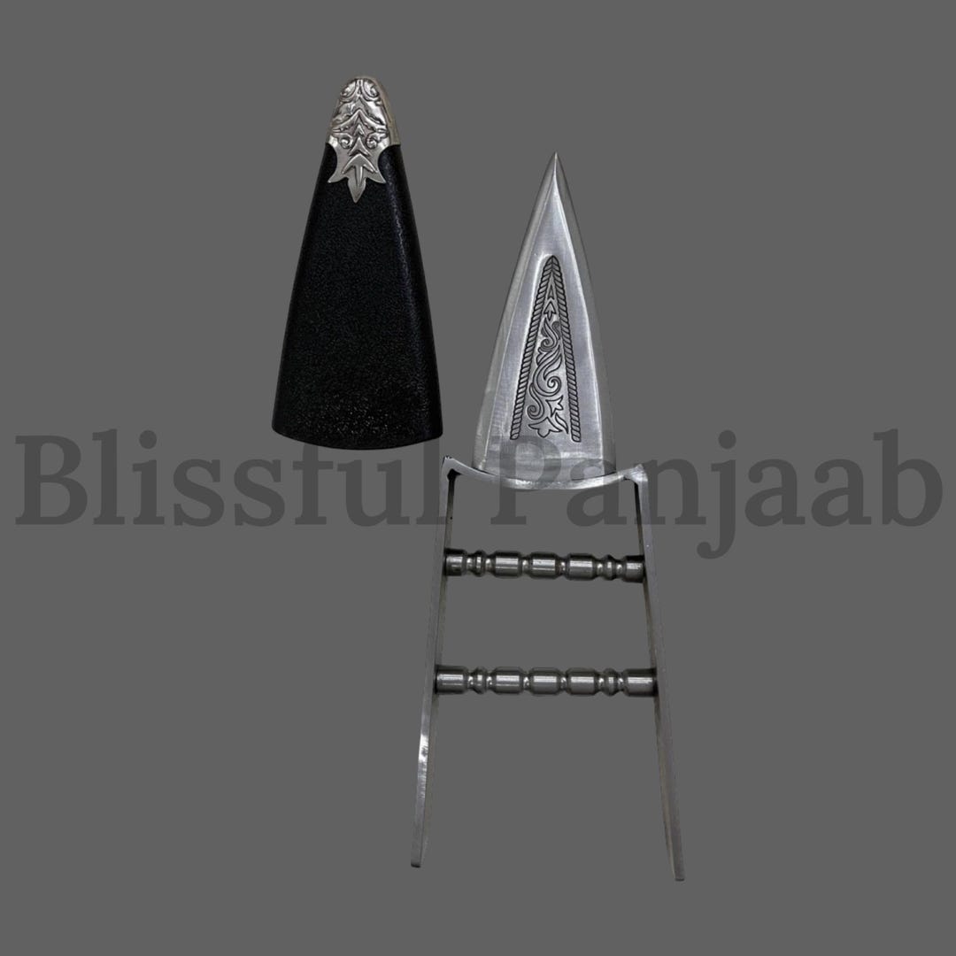 Katar, Sikh Shastar, Sarbloh Sikh Blade, Kamani Katar, Handforged Blade ...