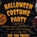 Editable Halloween Party Flyer Template | Spooky Digital Invitation ...