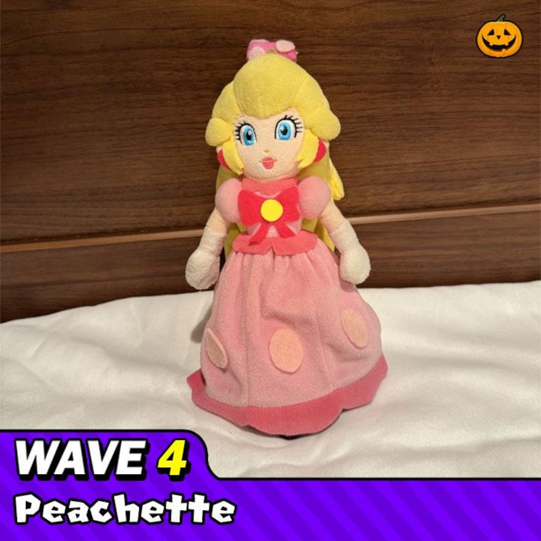 Custom PEACHETTE Plush New Super Mario Bros. U Deluxe - Etsy UK