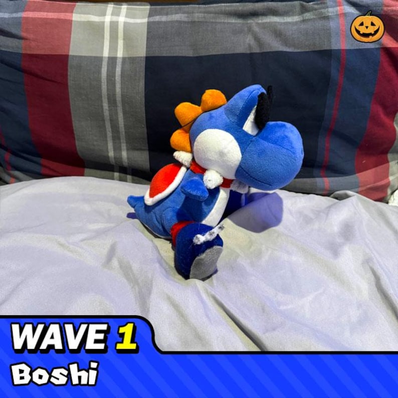 Custom BOSHI Plush Super Mario Yoshi's Island Super Mario RPG - Etsy