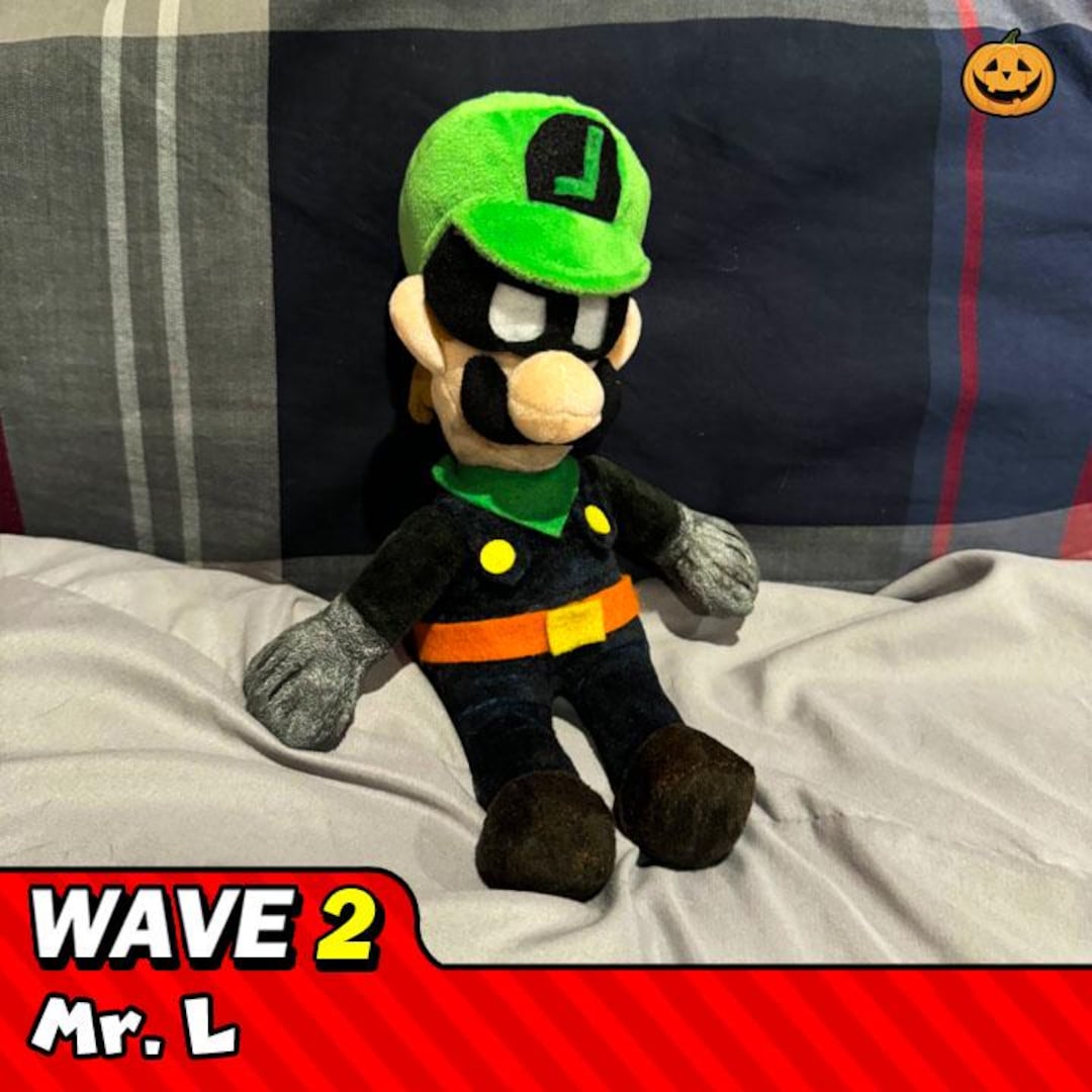 Custom MR. L Plush Super Paper Mario Halloween - Etsy