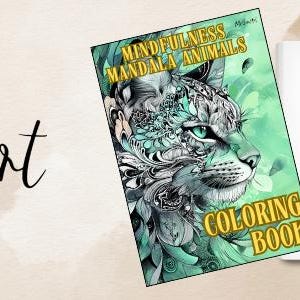 Mindfulness Mandala Animals Coloring Book: 60 Pages for Relaxation and ...