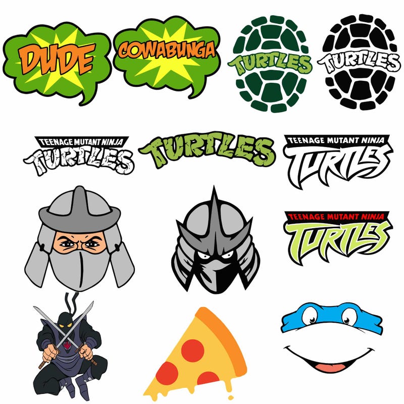 Ninja Turtles Svg Cricut - Etsy