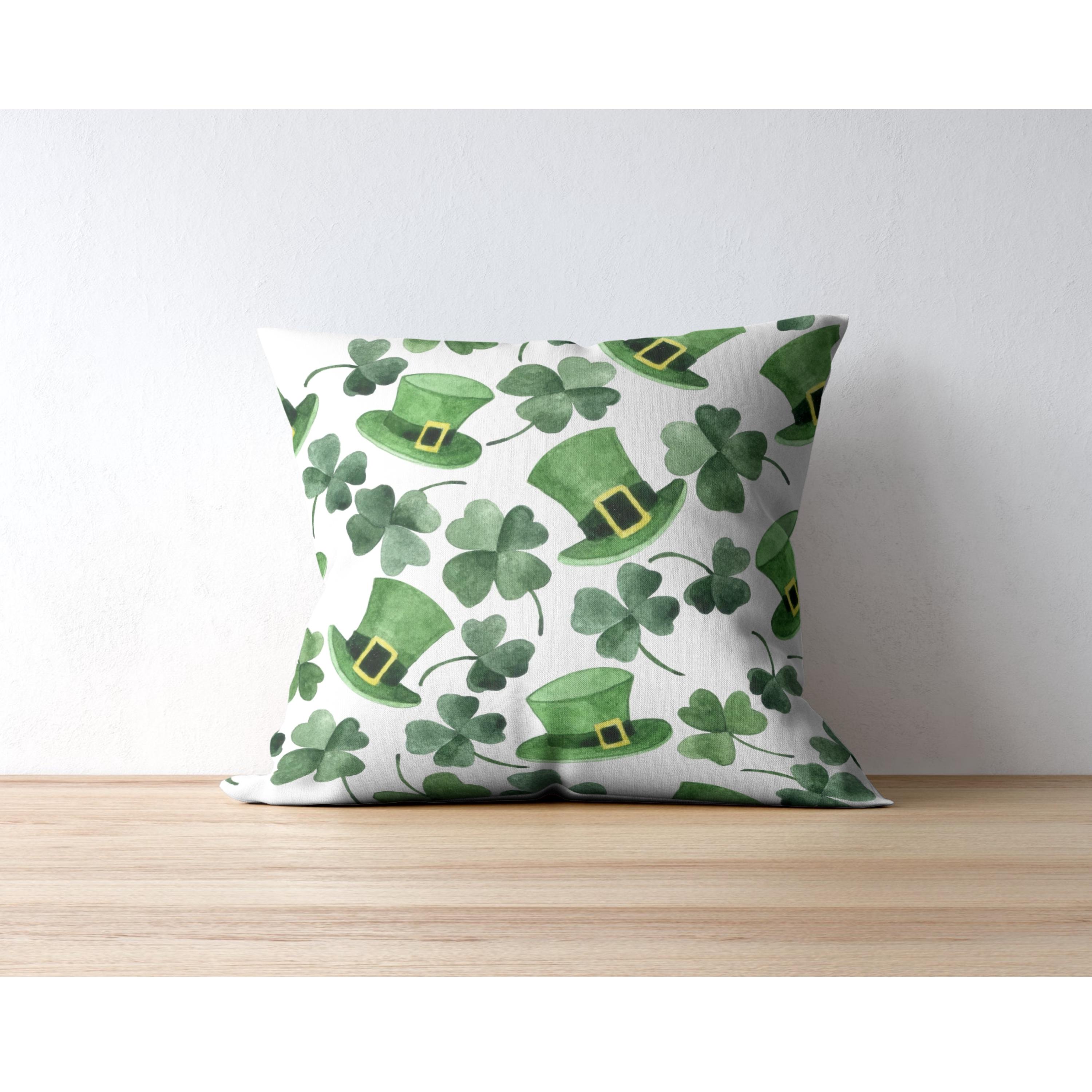 St Patricks Day Digital Overlay, Shamrock Seamless Repeat Pattern, St ...