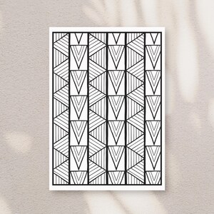 Geometric Mandala Coloring Book Set - Relax With Mindfullness Activity ...