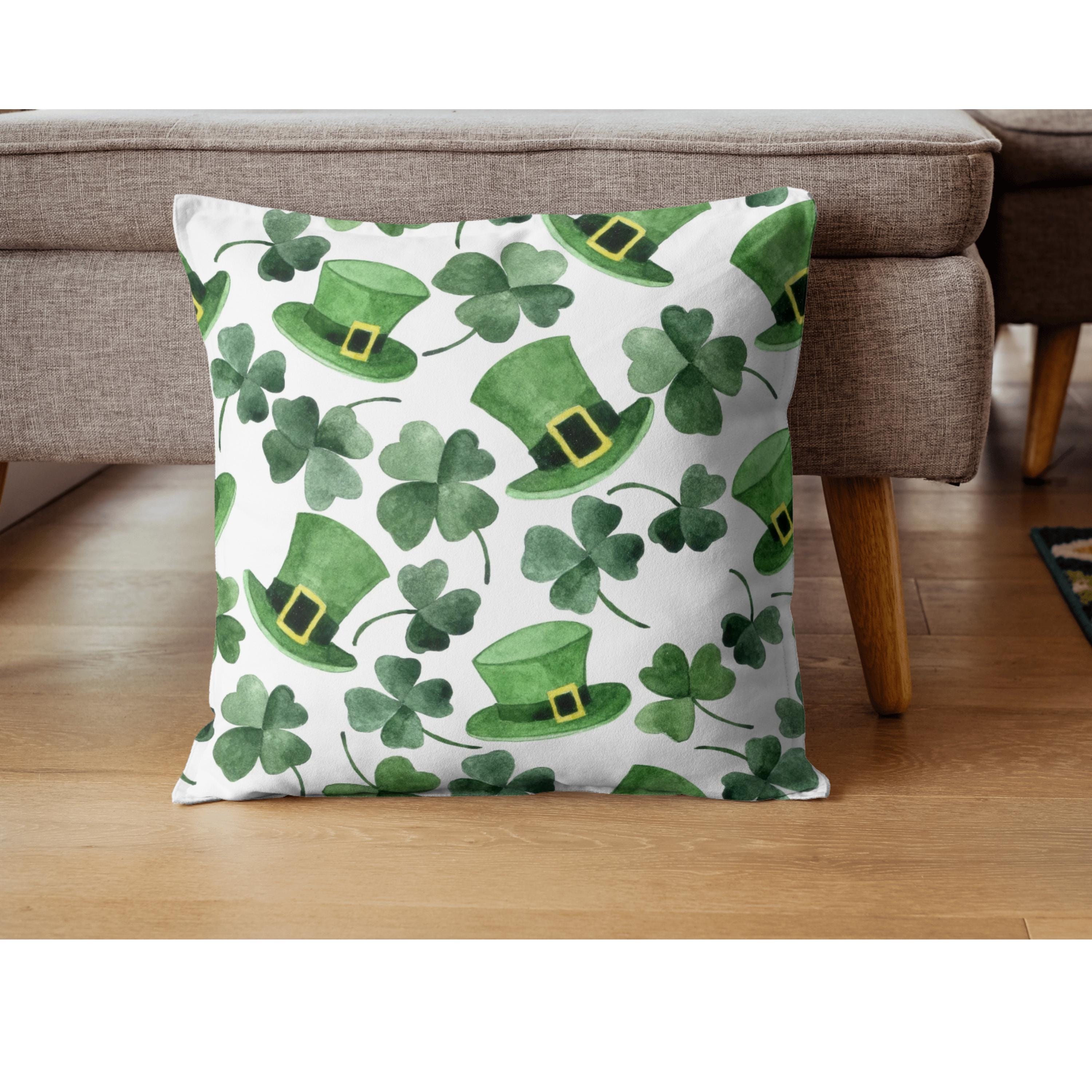 St Patricks Day Digital Overlay, Shamrock Seamless Repeat Pattern, St ...