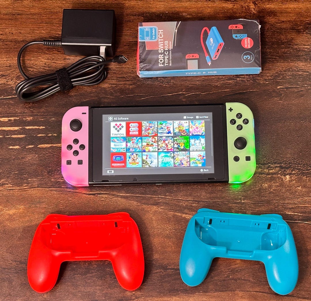 Modded Nintendo Switch 128GB HEKATE - Etsy