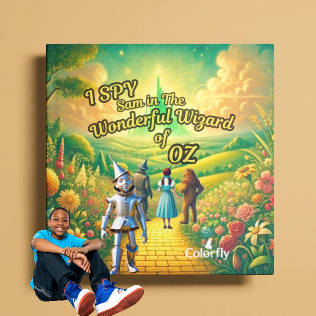 Personalized Wizard of Oz I Spy Book: Custom Search-and-find Adventure ...