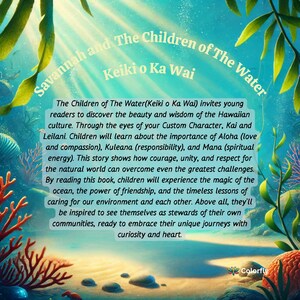 The Children of the Water | Custom Story Book | "emmy" and the Children ...