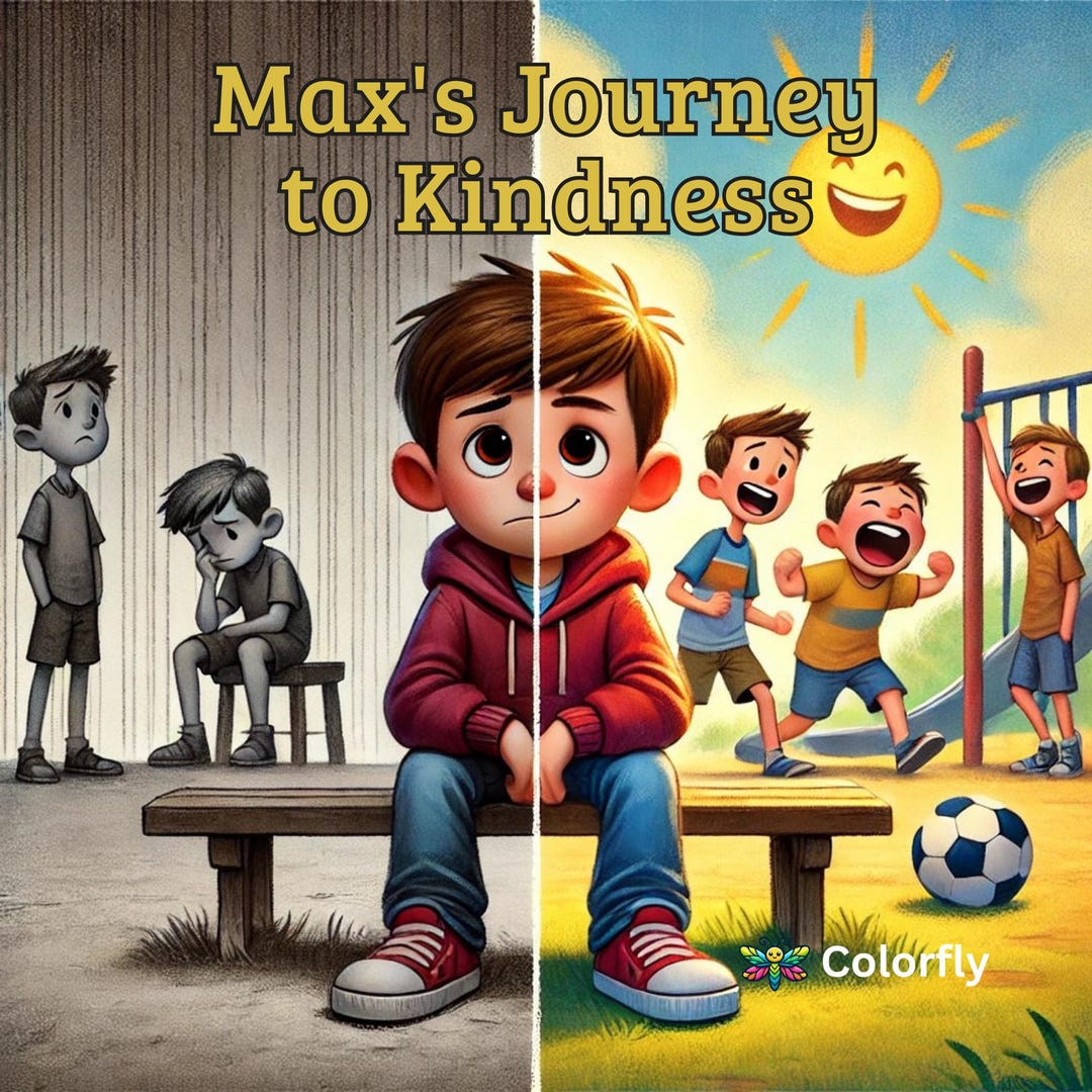 Max's Journey to Kindness: Personalized Story Book About Empathy ...