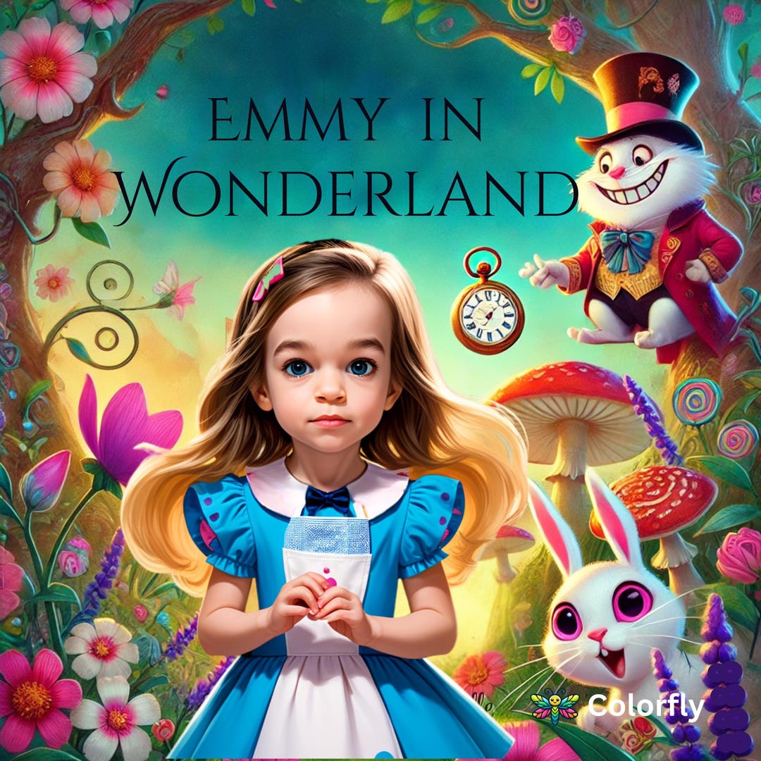 Alice's Adventures in Wonderland | Custom Story Book | "emmy" in ...