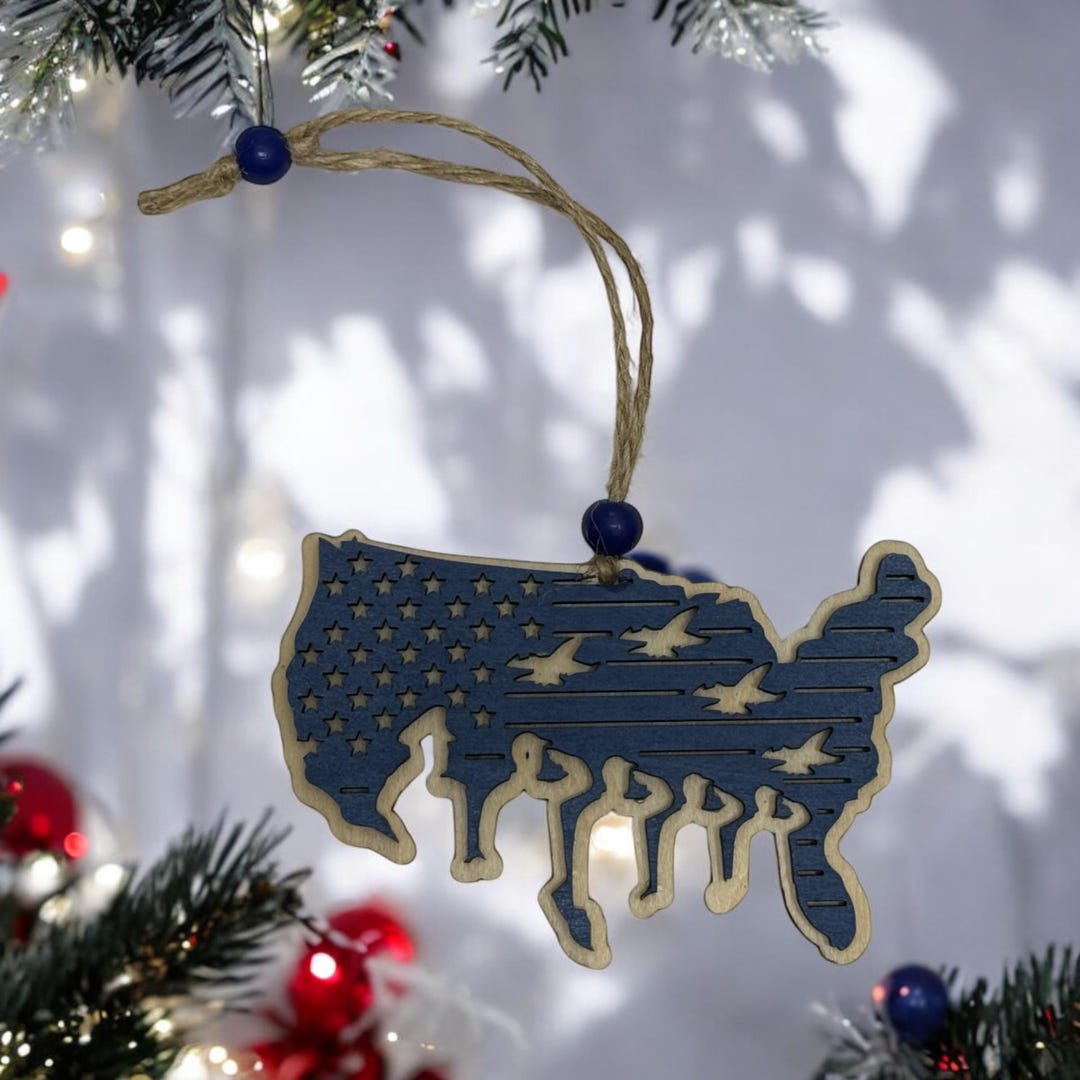 United States Air Force Salute to Honor Ornament Air Force Blue and ...