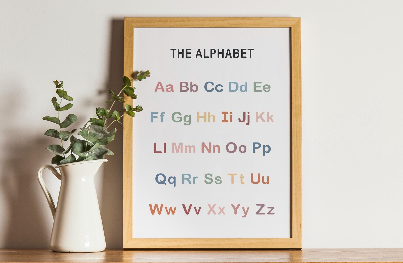 Printable Alphabet & Numbers Posters for Kids | A-Z ABC and 1-20 ...