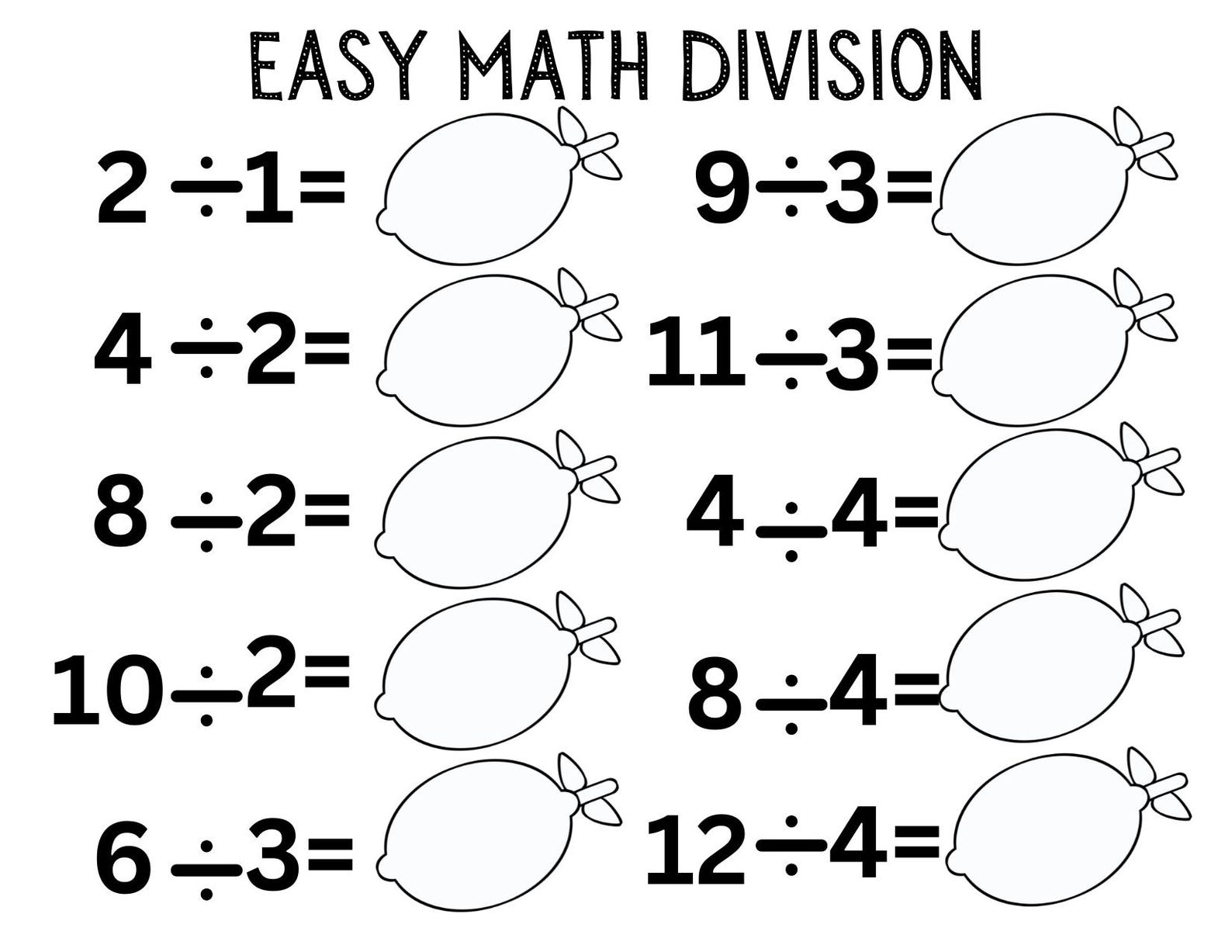 Simple Math Problem Solve and Coloring That Are Fun Activities for ...