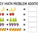 Simple Math Problem Solve and Coloring That Are Fun Activities for ...