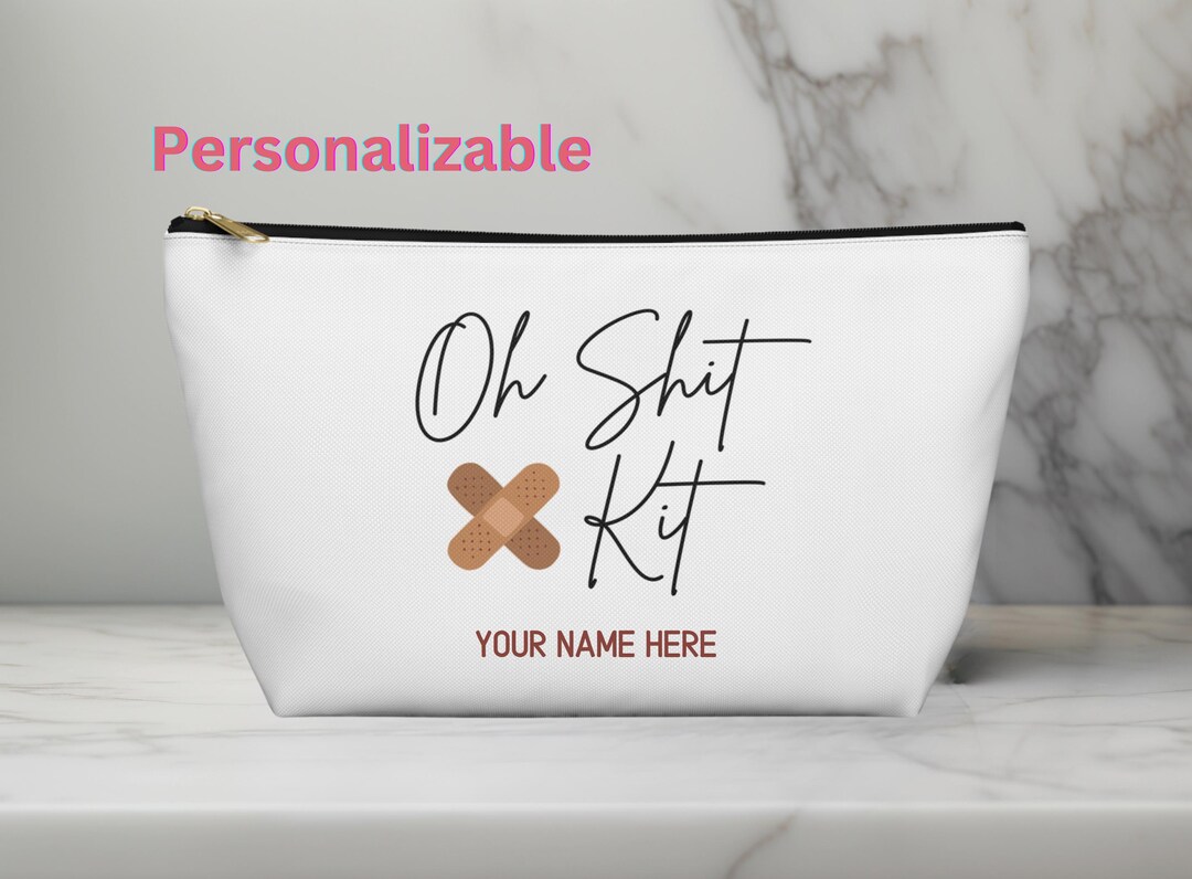 Personalized Oh Shit Kit: First Aid Kit, College Medicine Kit Gift ...