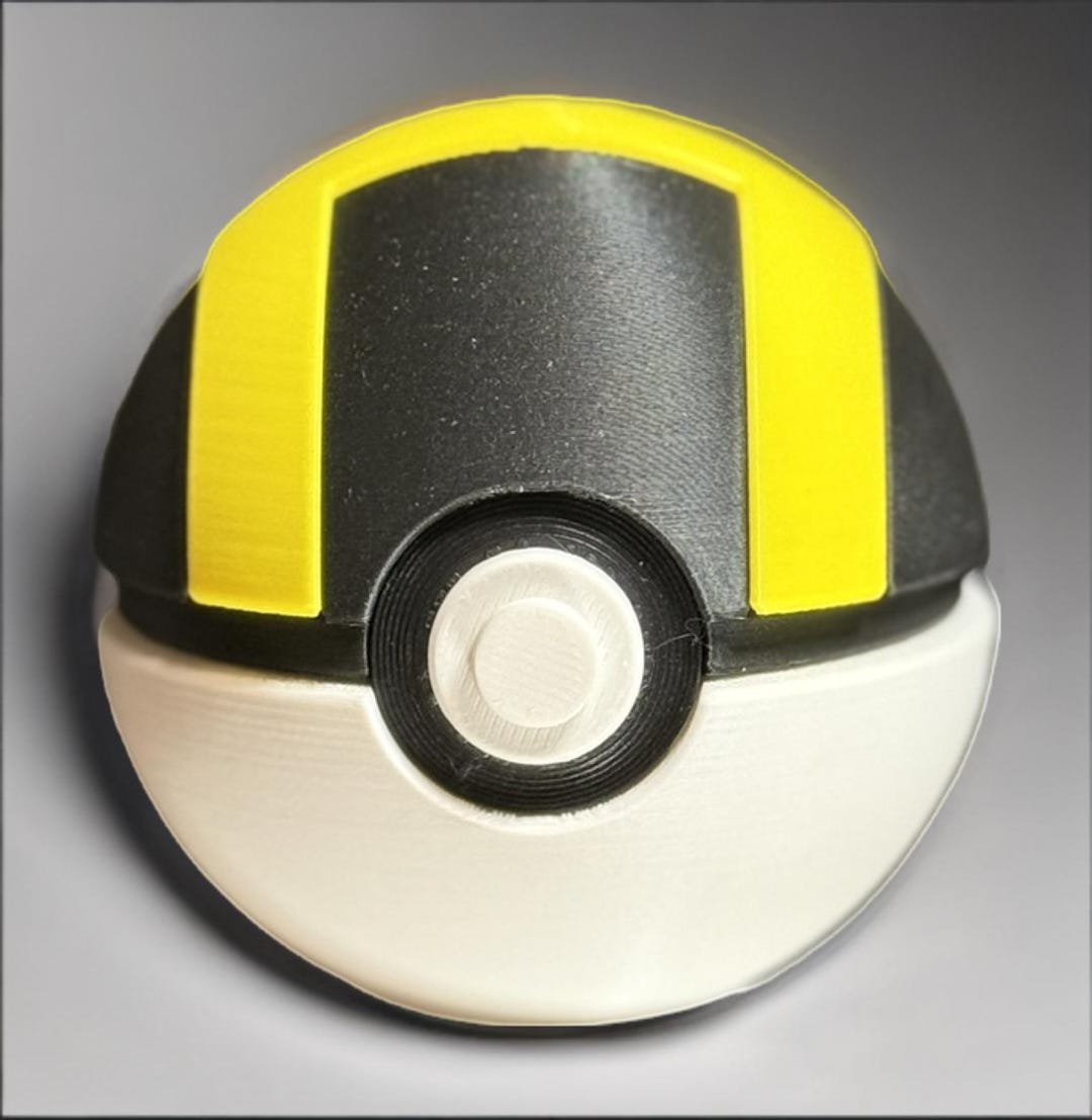3D Printed Pokemon Ultra Ball Replica - Etsy