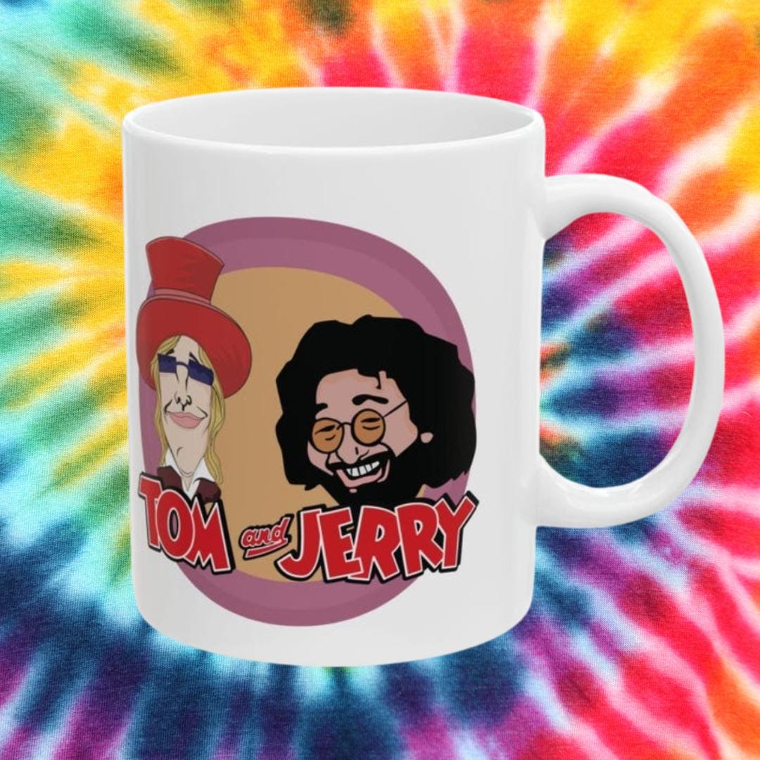 Tom and Jerry Grateful Dead Inspired Ceramic Mug, (11oz, 15oz ...