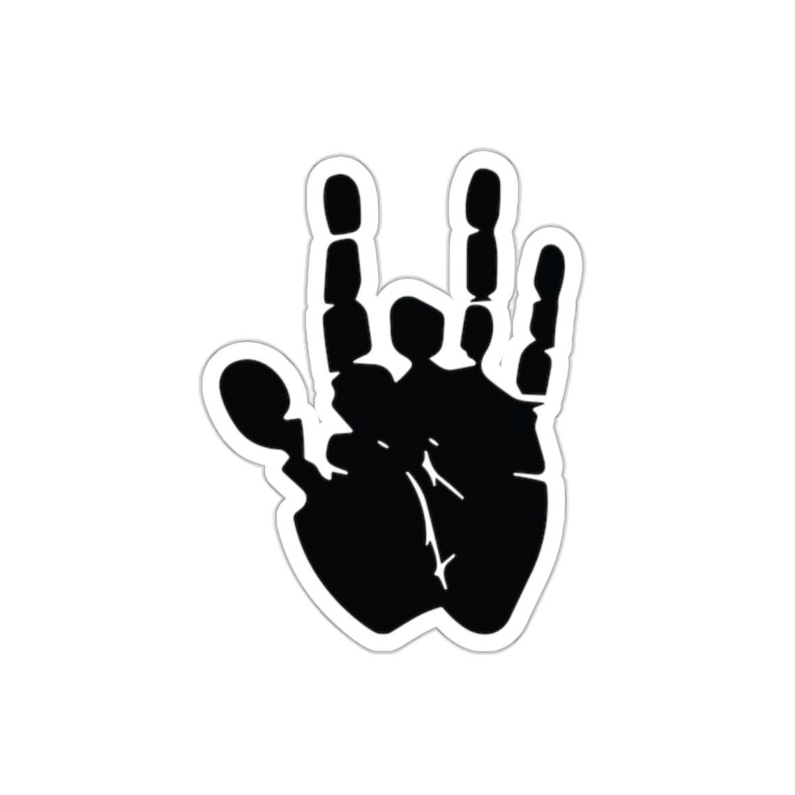Jerry's Middle Finger Kiss-cut Sticker - for Deadhead, Grateful Dead ...