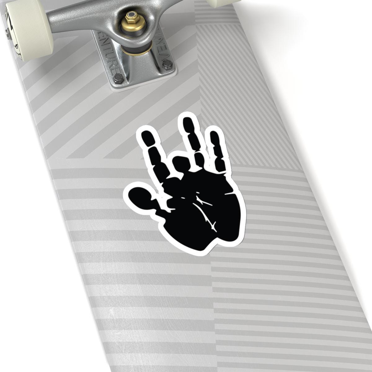 Jerry's Middle Finger Kiss-cut Sticker - for Deadhead, Grateful Dead ...