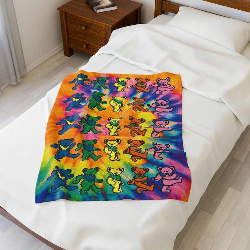 Grateful Dead Blanket - Etsy